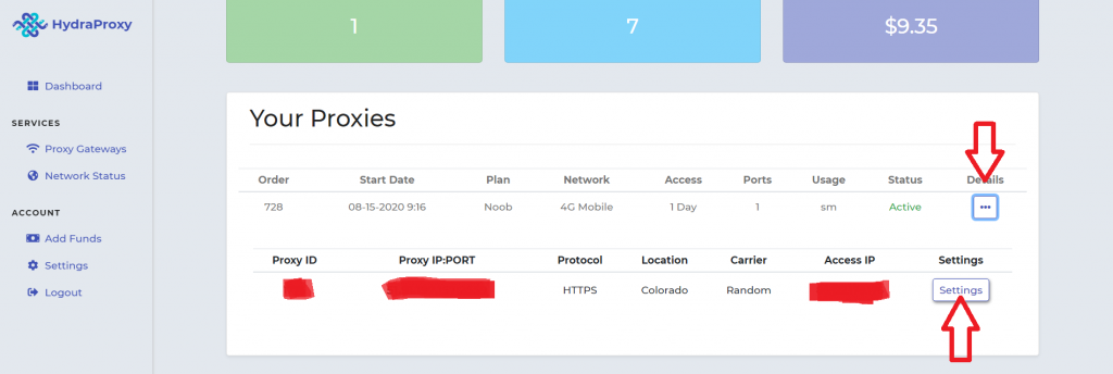 How to order - HydraProxy