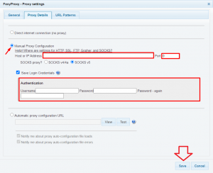 How to use FoxyProxy - HydraProxy