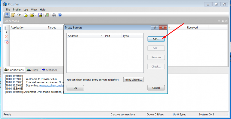 How to use Proxifier - HydraProxy