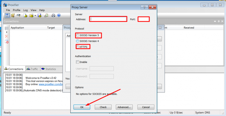 How to use Proxifier - HydraProxy