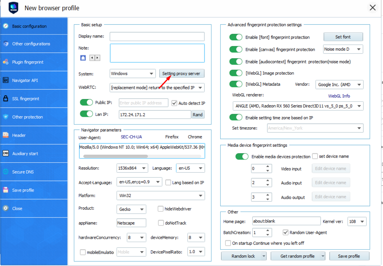 VMLogin proxy integration with Hydraproxy - HydraProxy