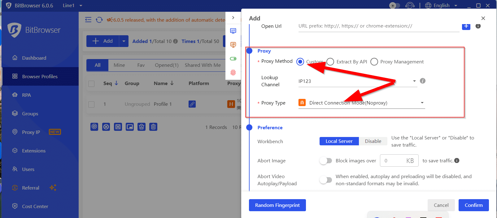 BitBrowser and HydraProxy integration - HydraProxy BitBrowser and HydraProxy integration - HydraProxy