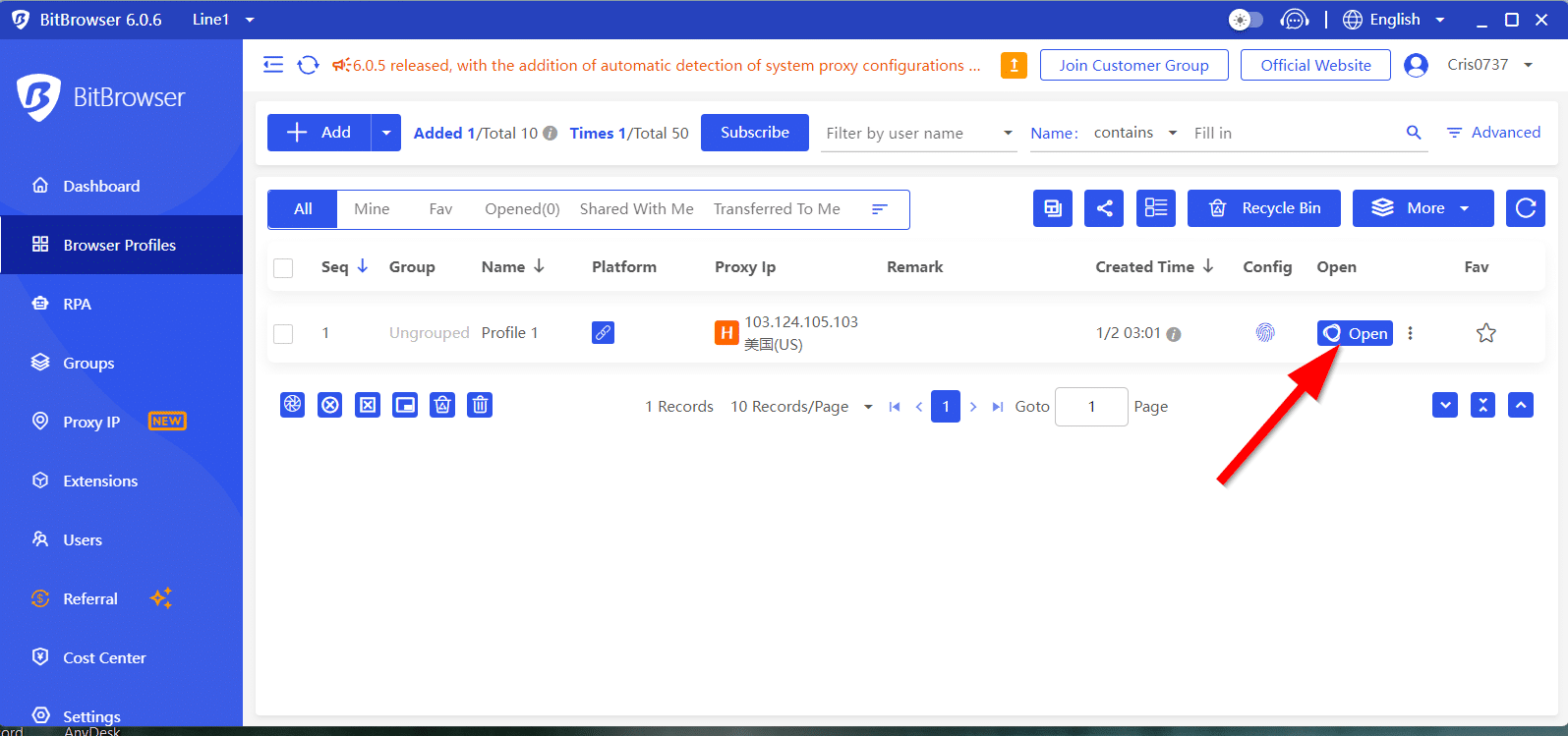 BitBrowser and HydraProxy integration - HydraProxy