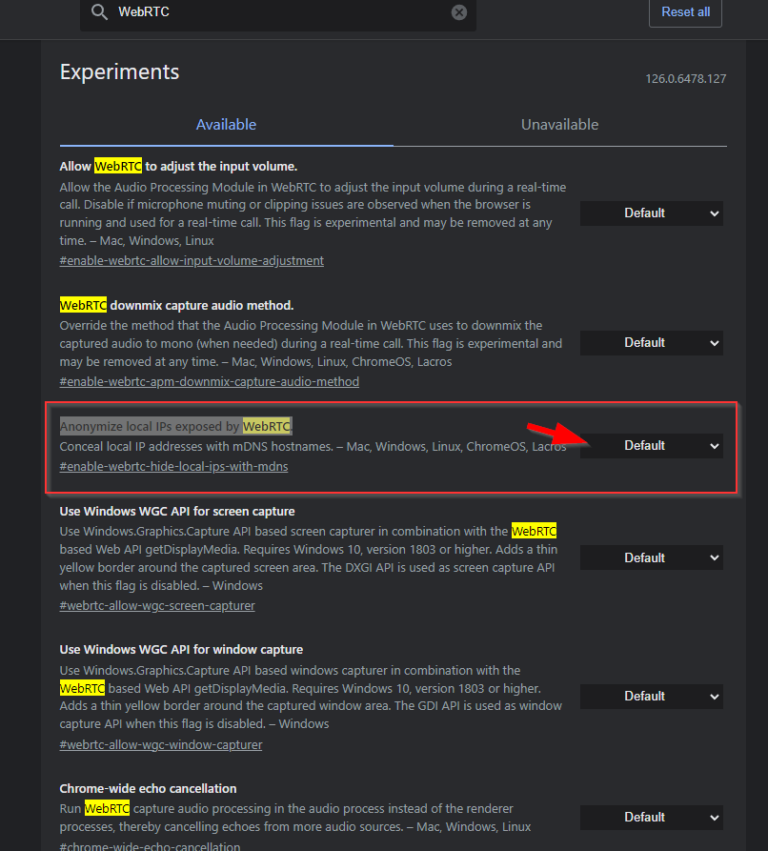How to Disable WebRTC in Google Chrome