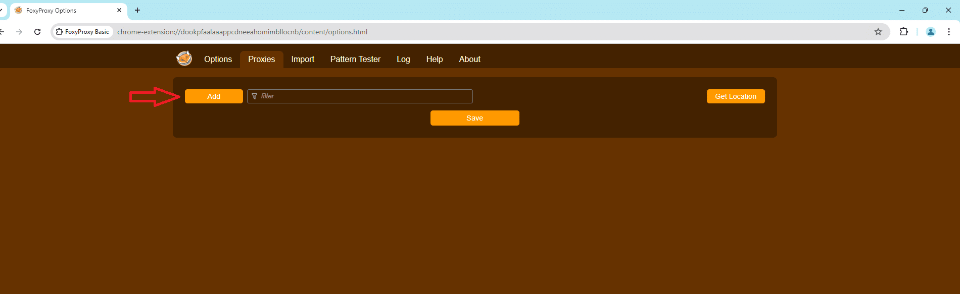 How to use FoxyProxy - HydraProxy