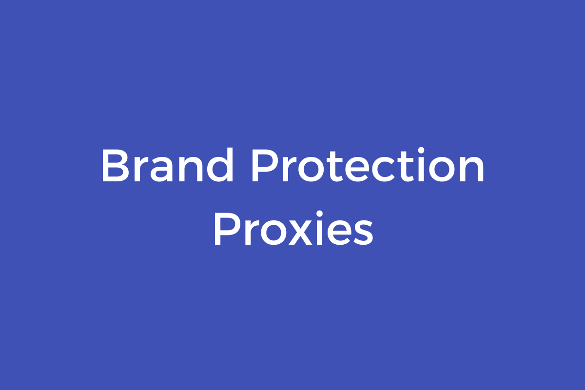 Brand Protection Proxies - HydraProxy